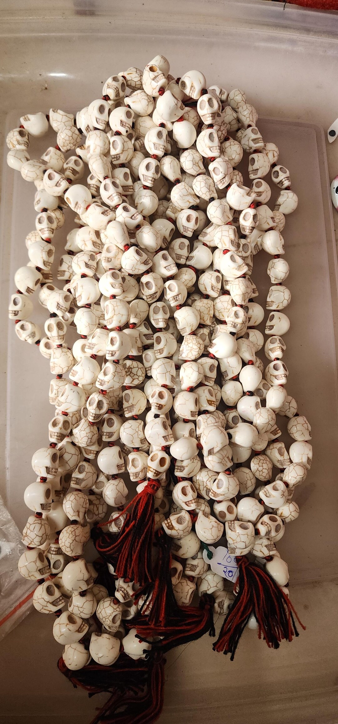 Narmund Mala(kali Mala ) Big Size Stone , Shiv Mala , Tantra Mala , for ...