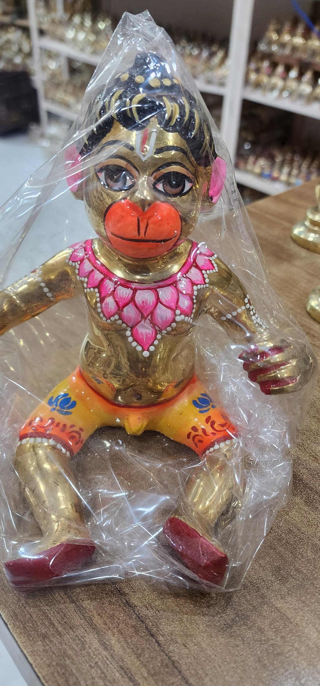 6inch/16cm Hanuman Statue in Laddu Gopal Sitting Form , Beautifull ...
