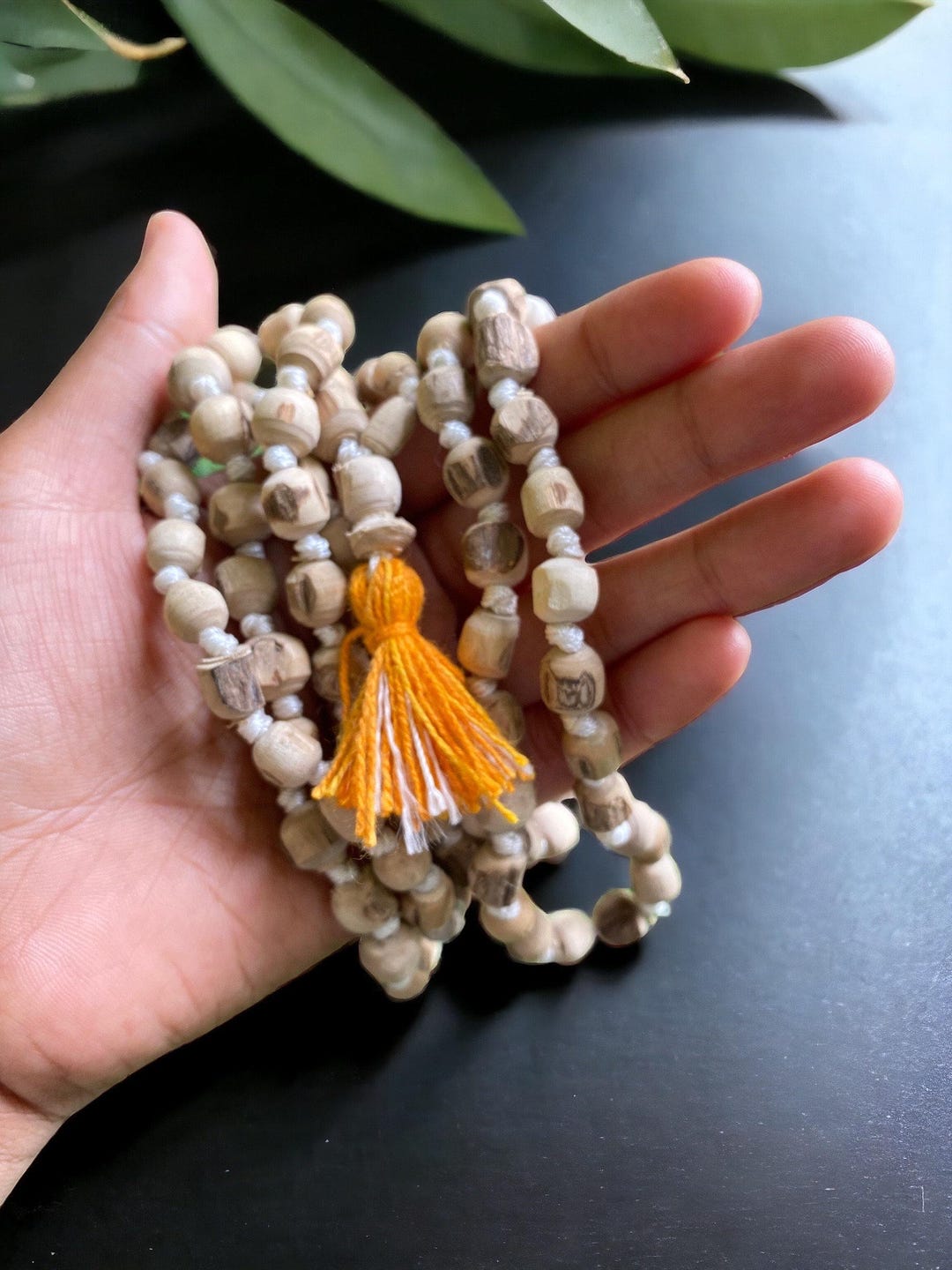Tulsi Mala for Jap , Vrindavan Pure Tulsi Jap Mala , Iskcon Devotee ...