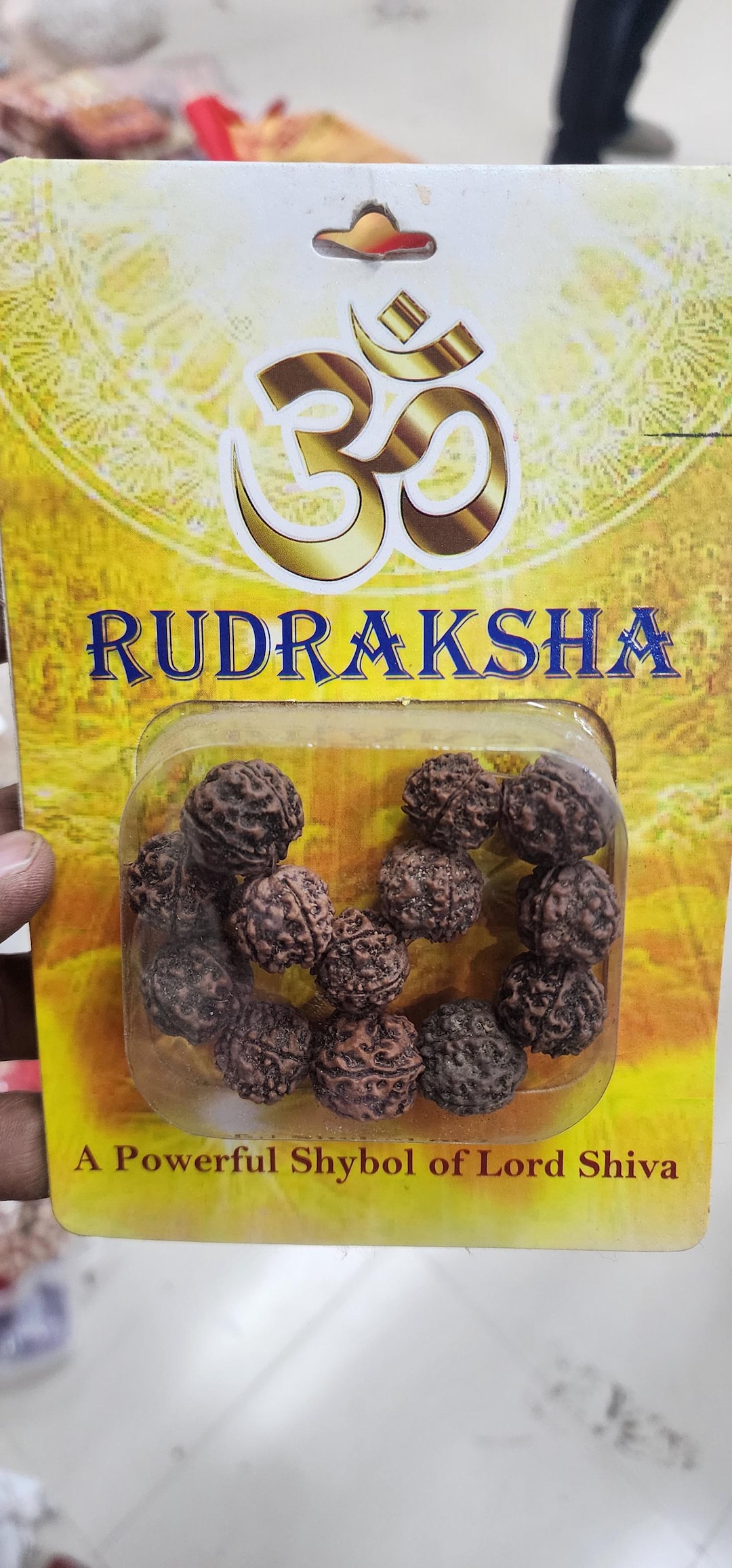 Natural Rudraksha Bracelet | Symbol of Shiva | 8mm Beads | Five-face ...