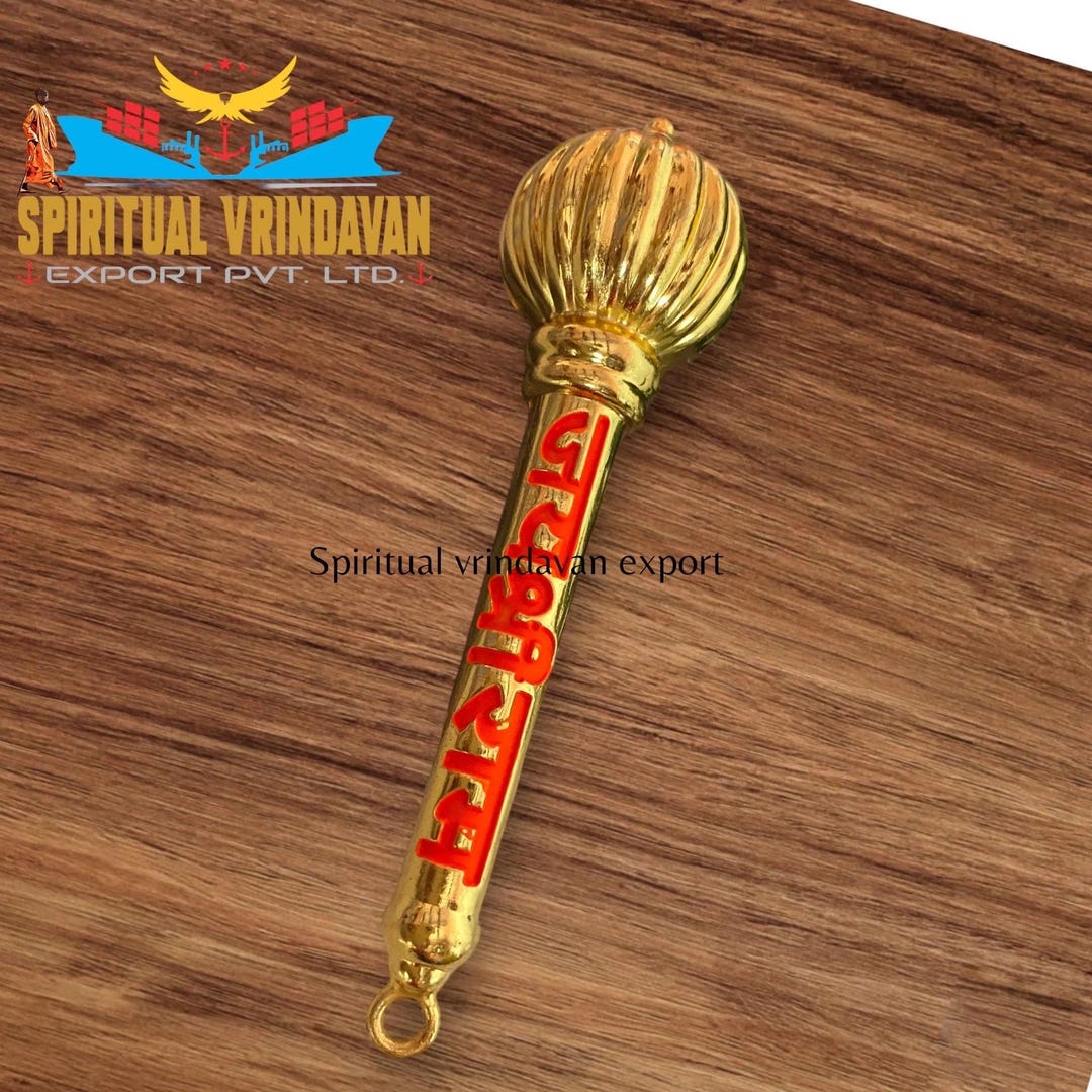 Metal Hanuman Gada , Beautifull for Any Hanuman Ji , Bajrang Bali Gada ...