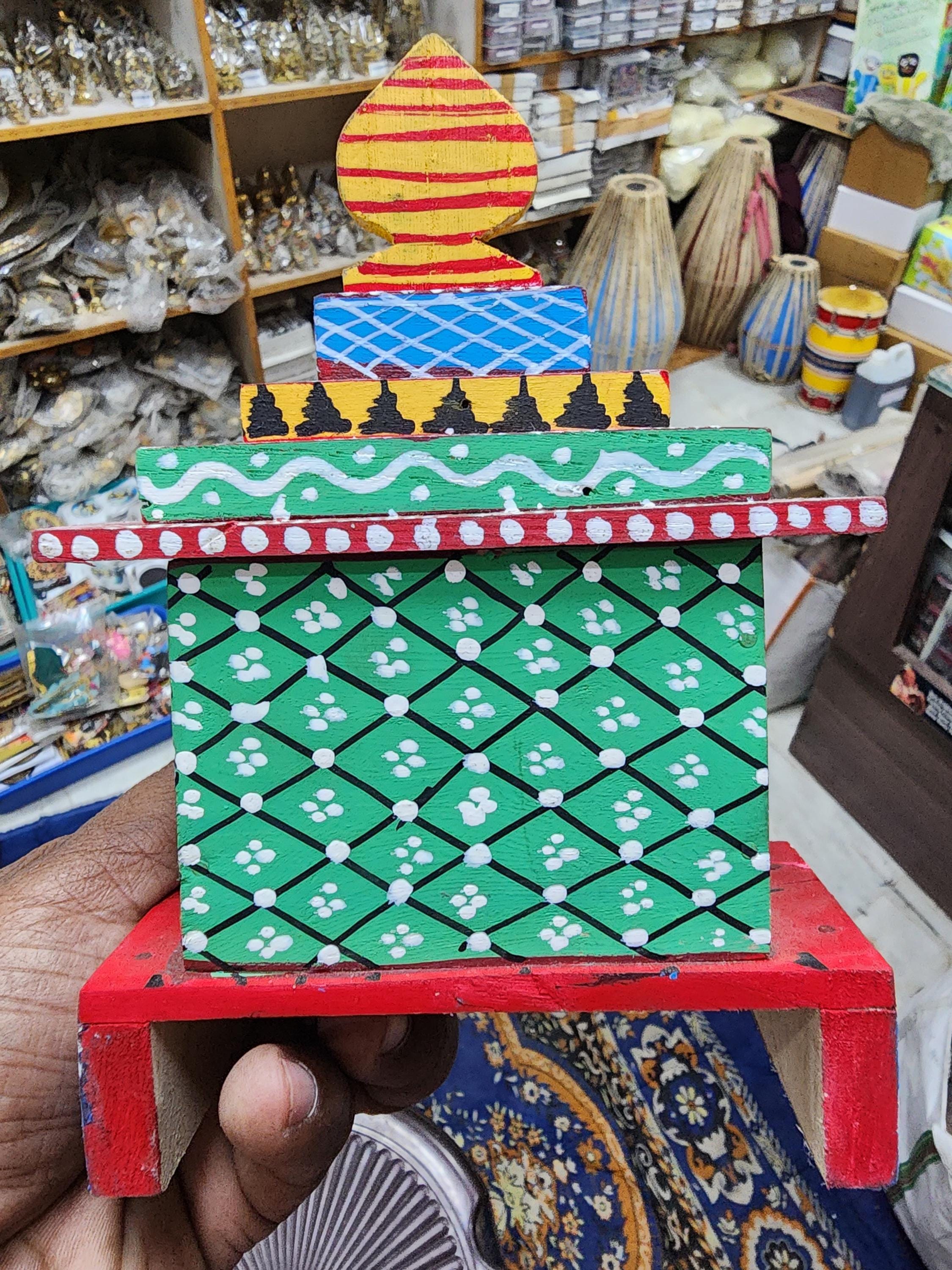 Wooden Jagannath Rath Yatara Show Piece , Symbol of Jagannath Rath in ...