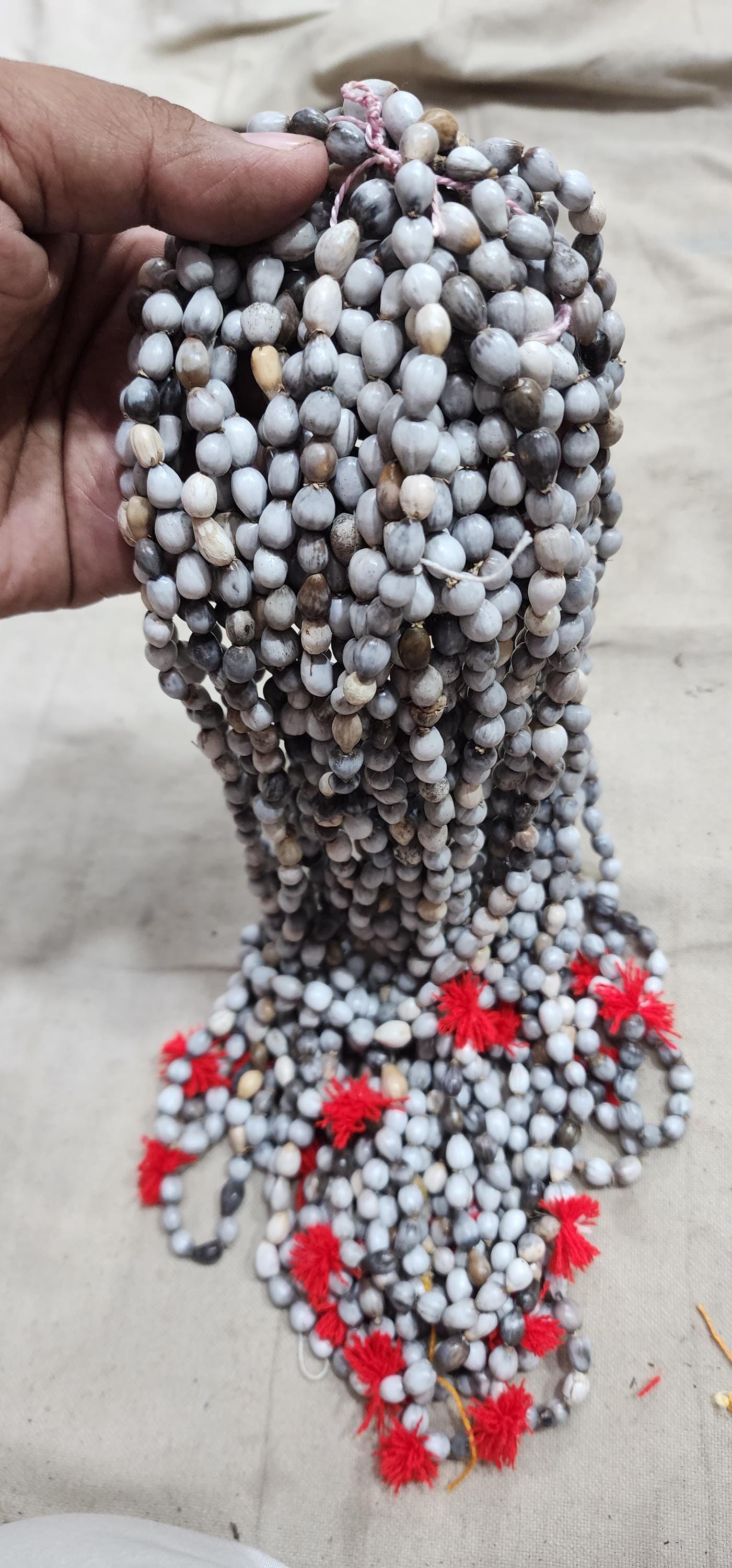 Authentic Vaijayanti Mala From Vrindavan Sacred Beads for Worship and ...