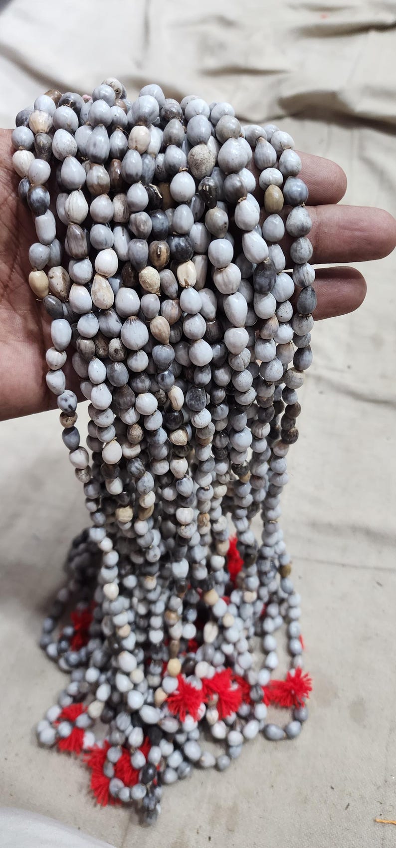 Authentic Vaijayanti Mala From Vrindavan Sacred Beads for Worship and ...