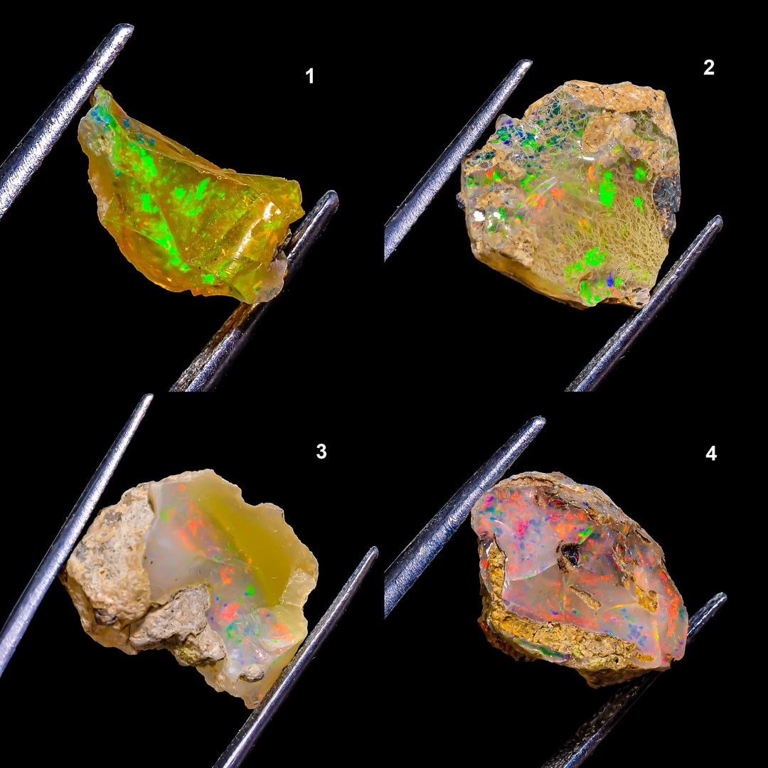 Ethiopian Welo Opal Rough for Making Jewelry October Birthstone Natural ...