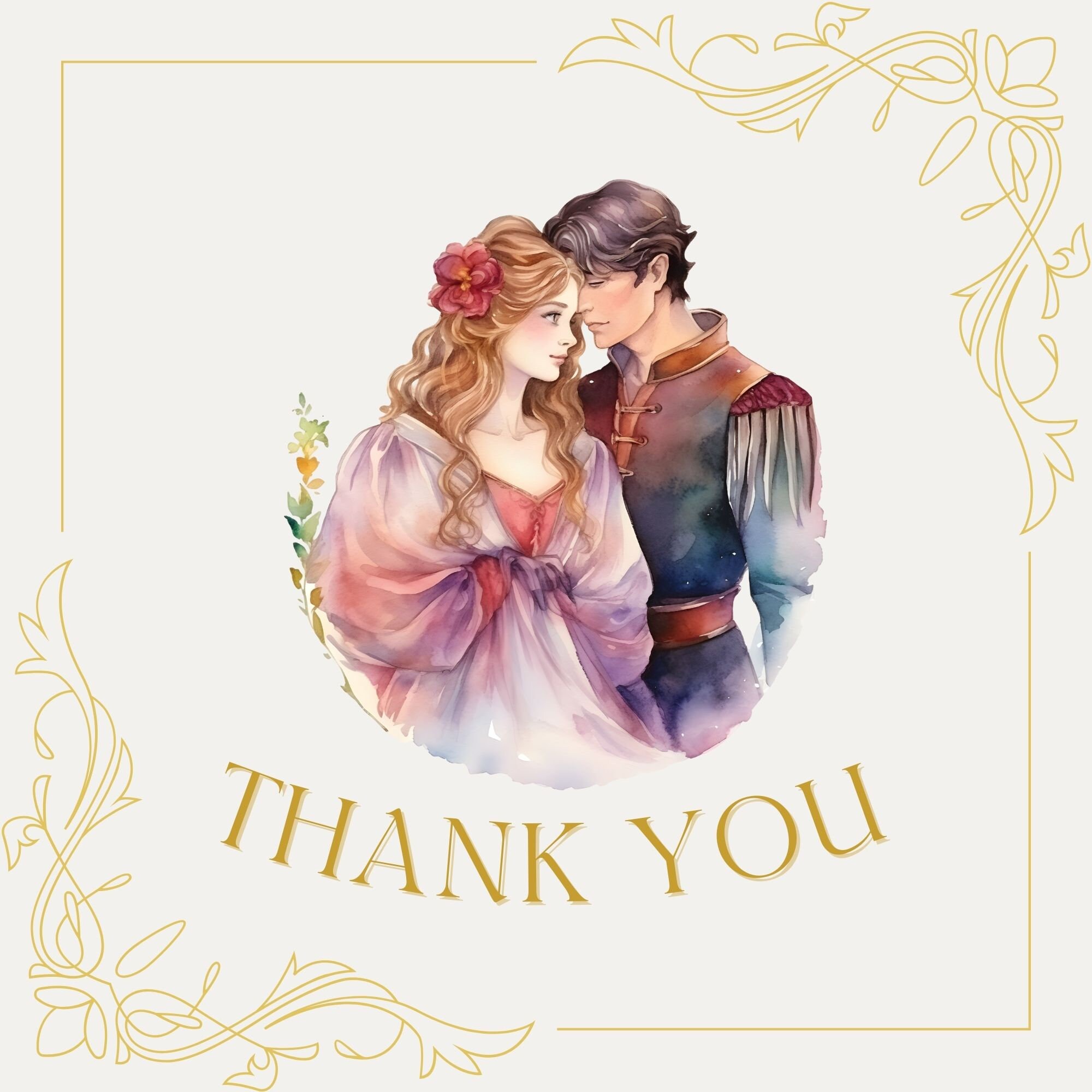 6 Cute Prince and Princess Couples Clipart, Romantic Valentine Clipart ...