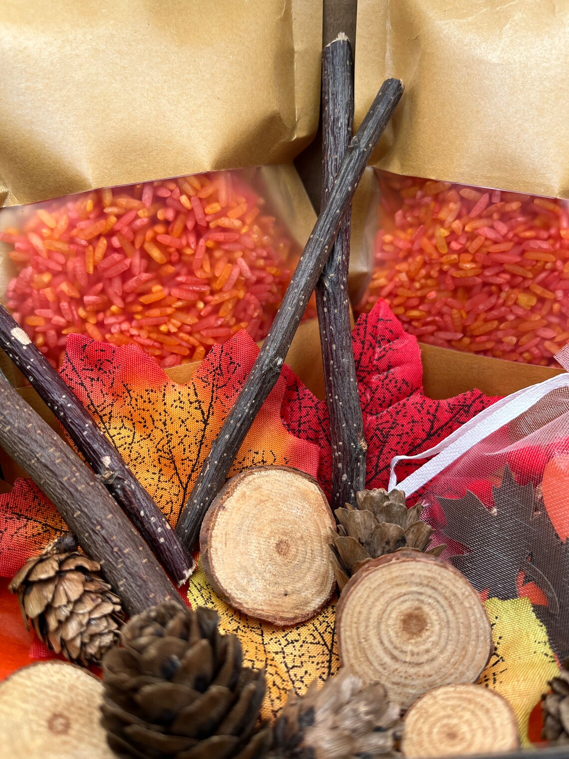Autumn Sensory Bin Kit - Etsy UK