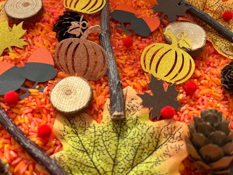 Autumn Sensory Bin Kit - Etsy UK