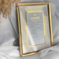 Luxury Nikkah Contract | Nikkah Nama | Personalized | Marriage ...