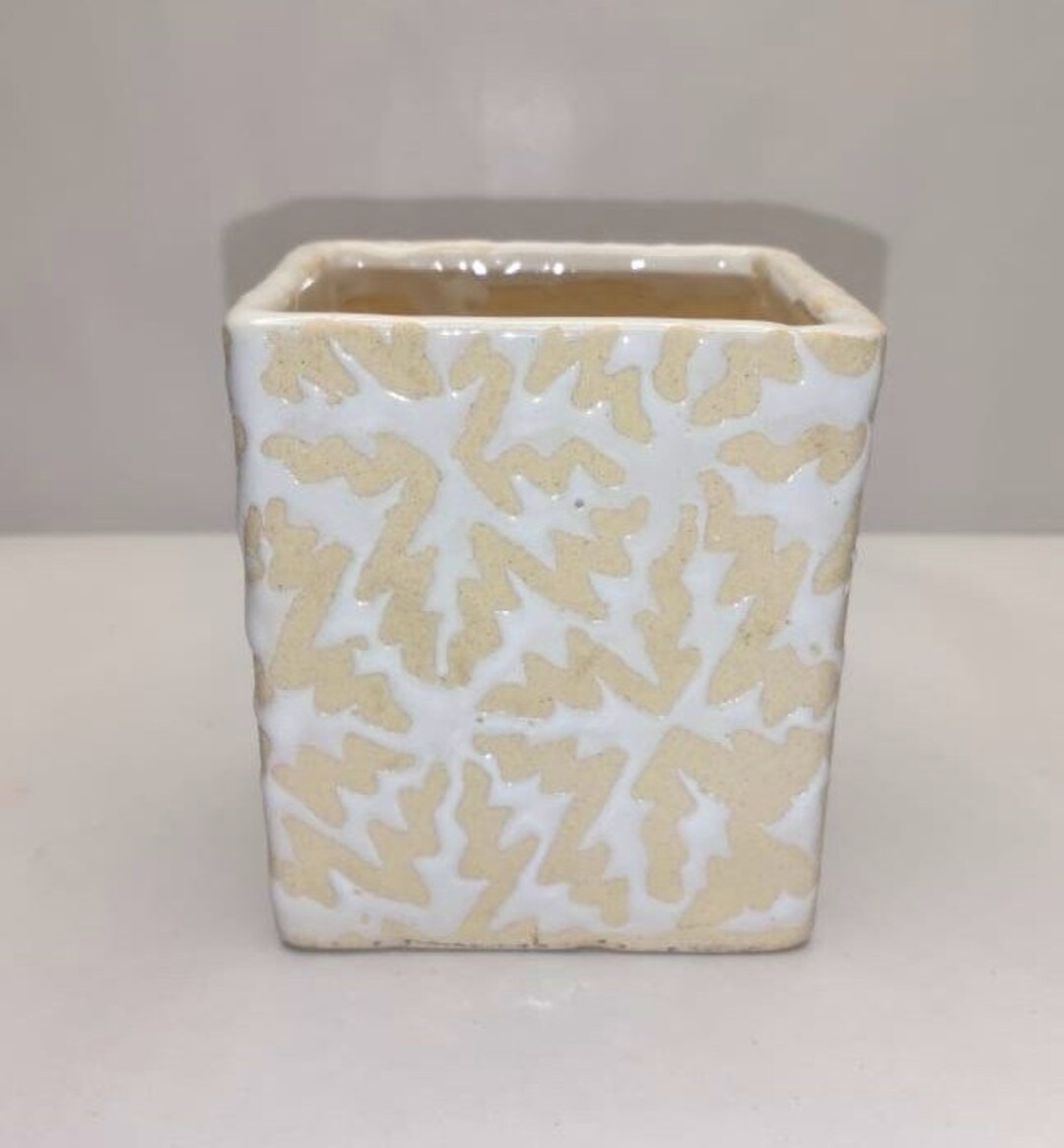 Square Modern Ceramic Handmade Planters - Etsy