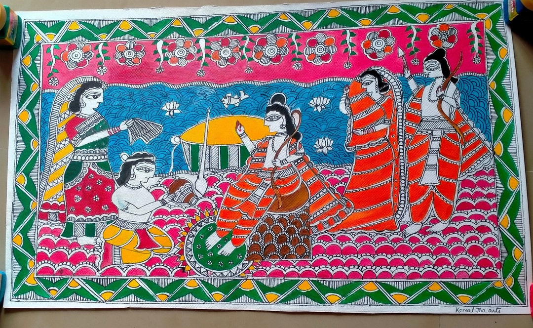 Religious Ram Kevat Prasang - Etsy