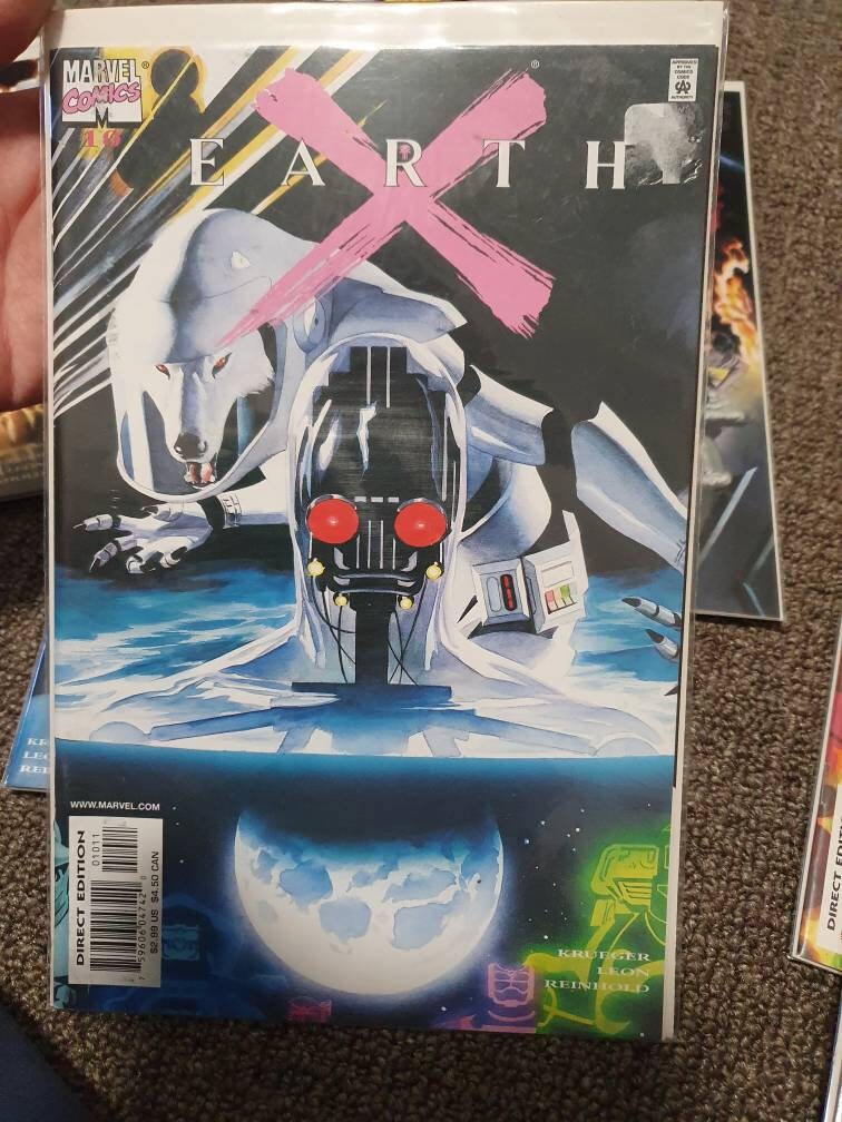 Earth X Marvel Comics Wizard Special Edition Inc Vol 1 Kruger Leon ...