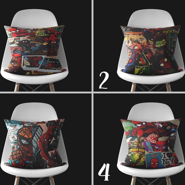 Spider Man Pillow - Etsy