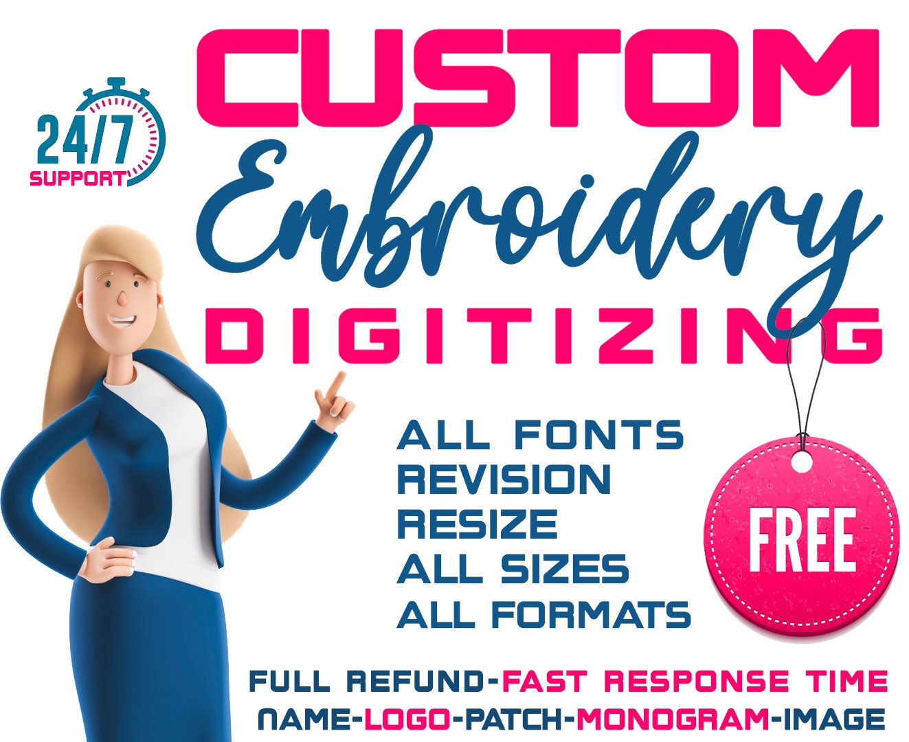 Custom Digitizing Embroidery Designs Custom Digitizing Embroidery Designs
