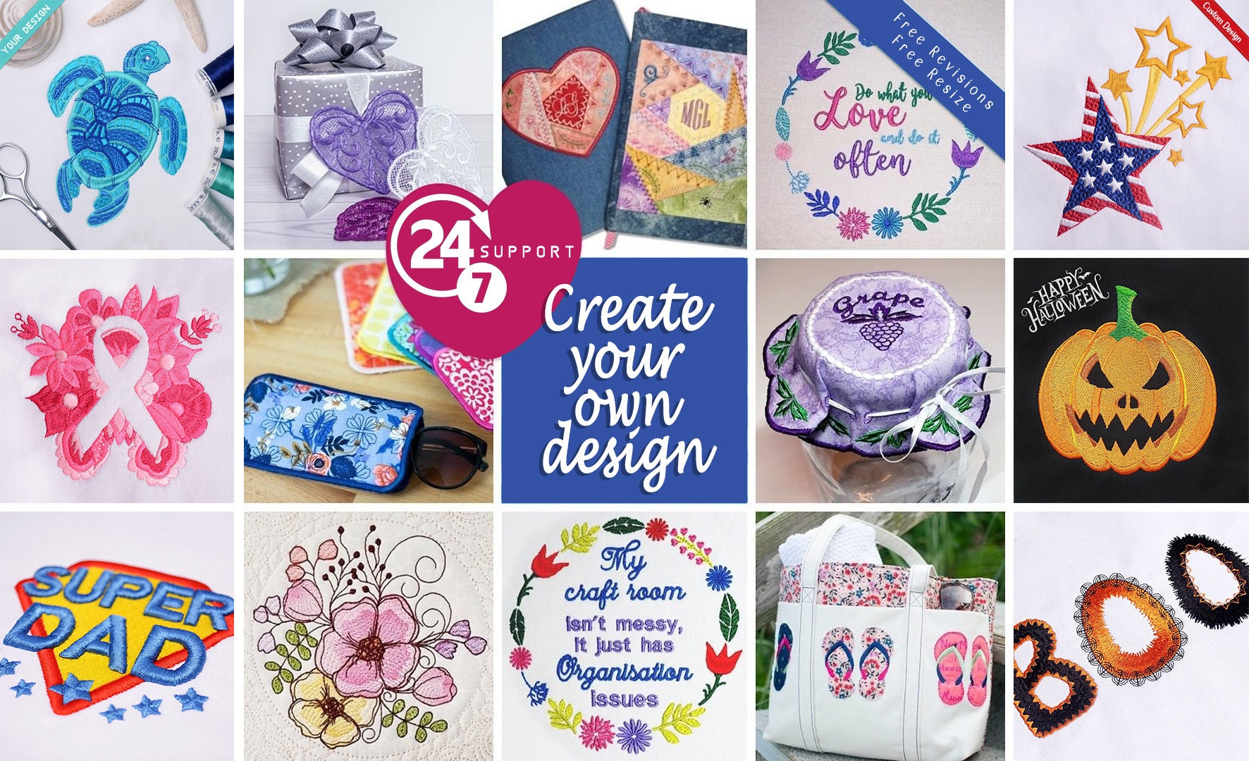 Custom Embroidery Digitizing, Custom Embroidery Pattern, Custom ...