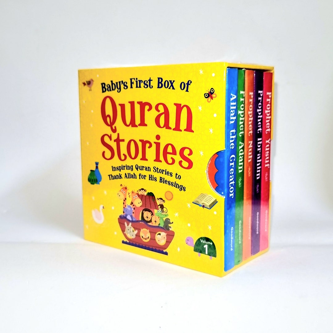 Buy Baby's First Box of Quran Stories - Islamic Board Books Set Online ...