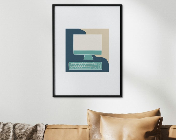 Artwork From Vintage Computer Parts - Etsy