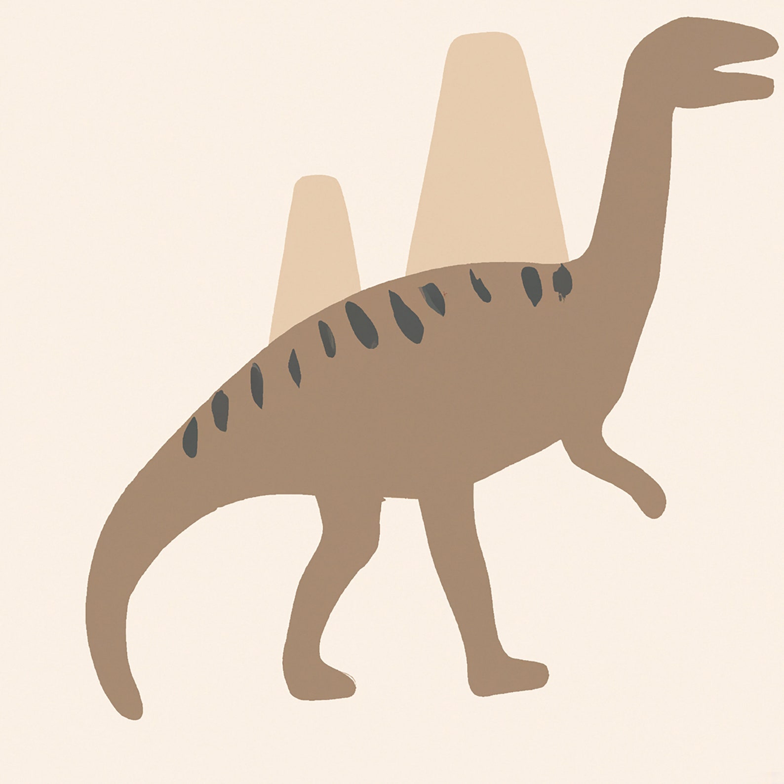 Boho Dinosaur Printable Wall Art. Neutral Boho Wall Prints, Boho Wall ...