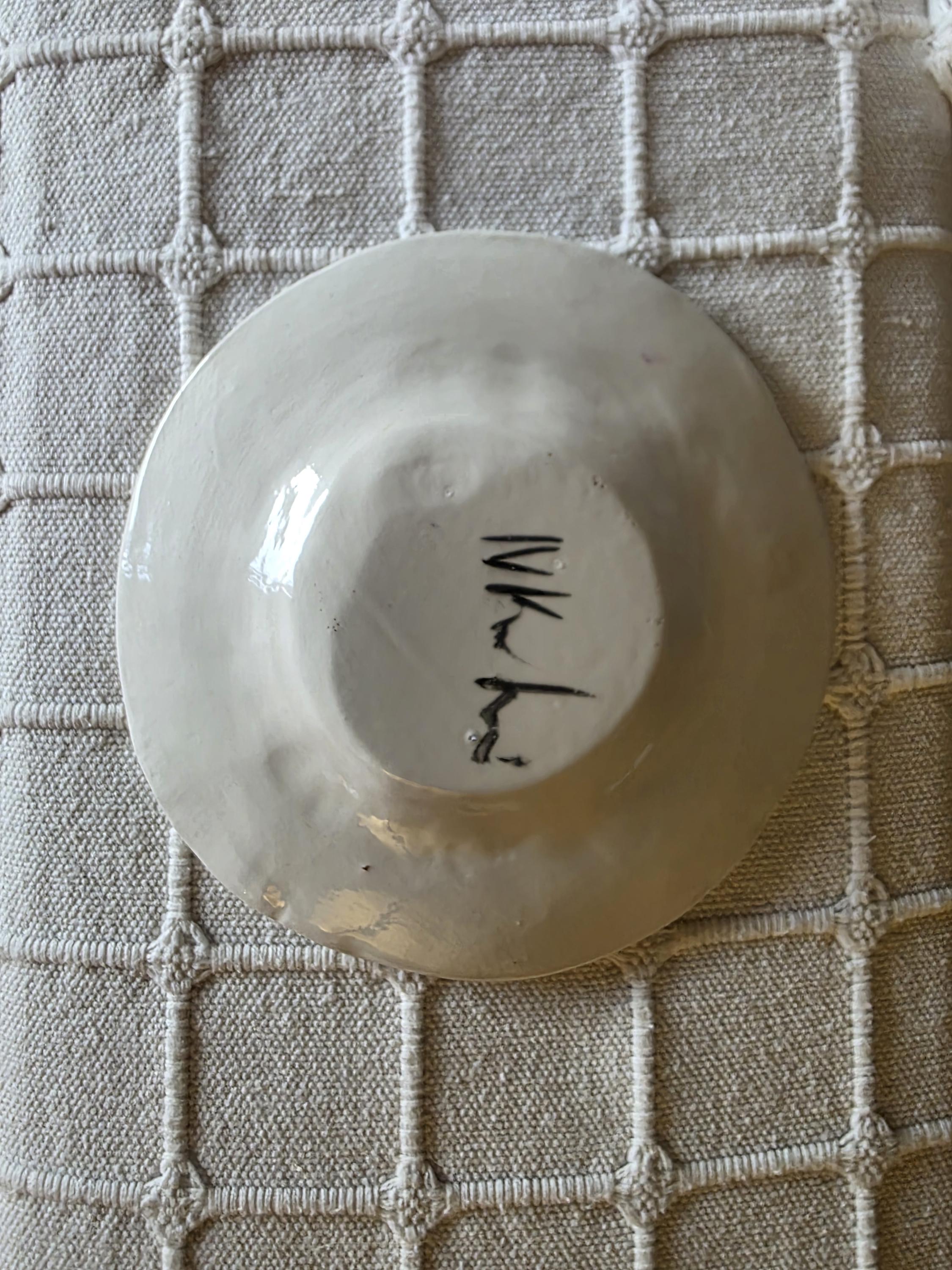 Small Plate, Hand Painted, 14cm Diameter - Etsy