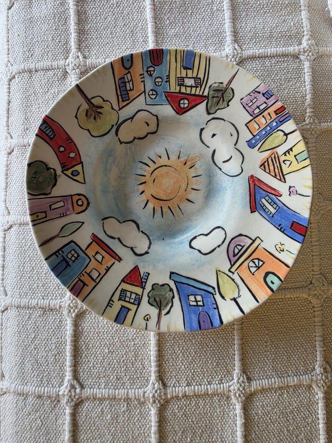 Small Plate, Hand Painted, 14cm Diameter - Etsy