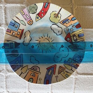 Small Plate, Hand Painted, 14cm Diameter - Etsy