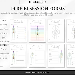 Reiki Business Forms Bundle: Practitioner Toolkit (digital Download) - Etsy