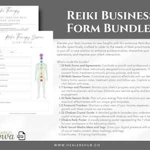 Reiki Business Forms Bundle: Practitioner Toolkit (digital Download) - Etsy