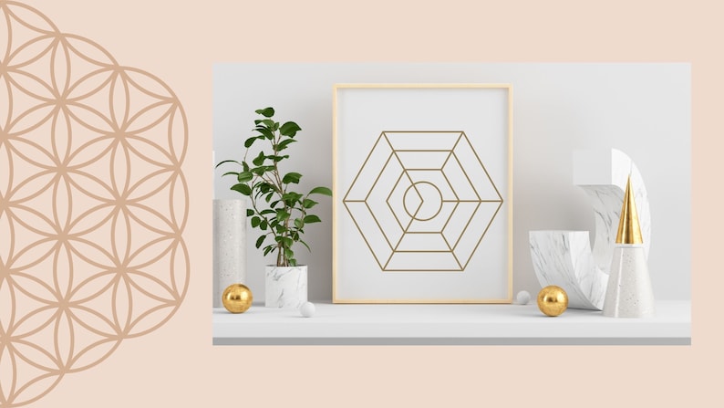 120 Printable Crystal Grids Templets 120 Sacred Geometry - Etsy