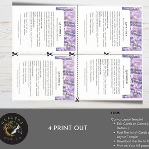 Herb Smudge Card Set: 30 Herb Meanings, Smudging Guide (digital ...