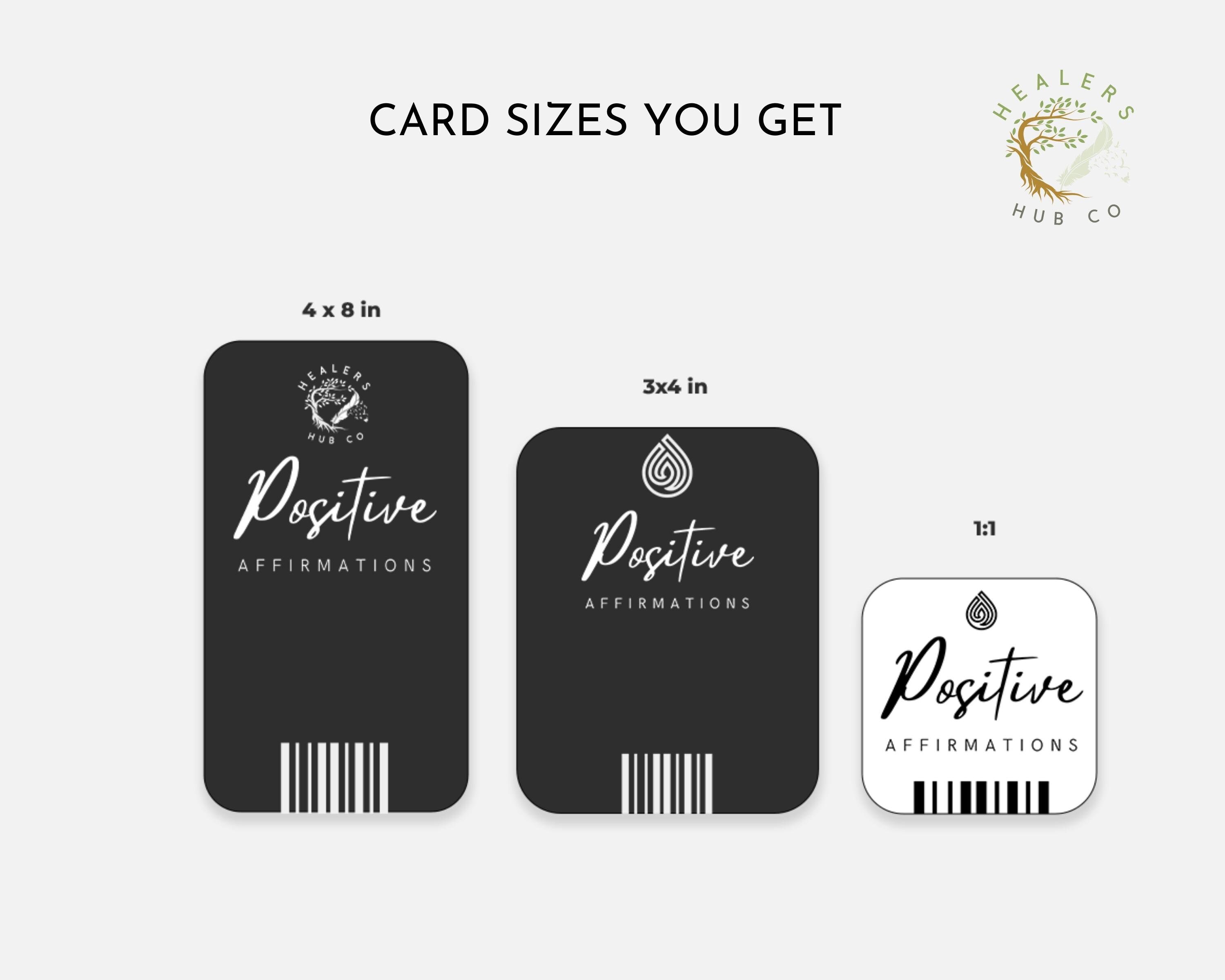 130 Positive Affirmation Cards | Tarot | Social Media Posts | Oracle ...