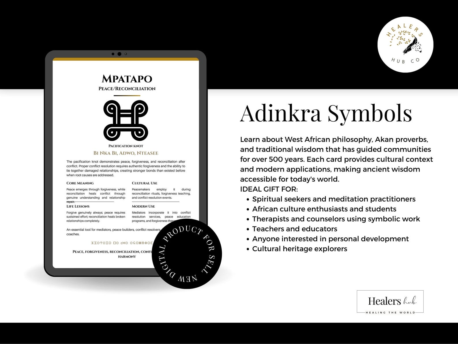 Adinkra Wisdom Cards: African Symbol Oracle, Meditation & Education ...