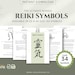 Reiki Symbols Bundle: Digital Cards With Canva Template | Usui, Karuna ...