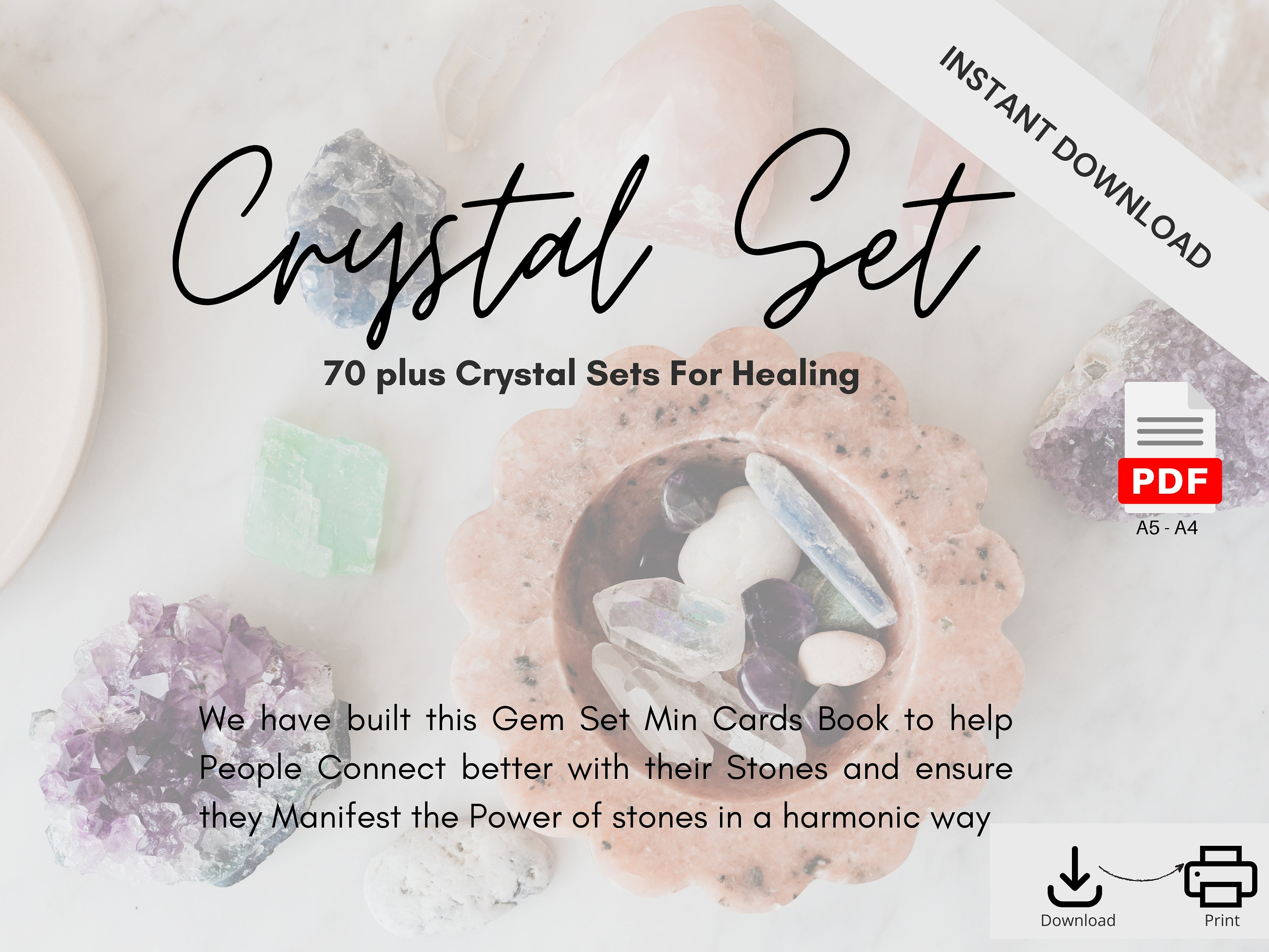 70 Plus Crystal Sets for Healing the Crystal / Gemstone - Etsy