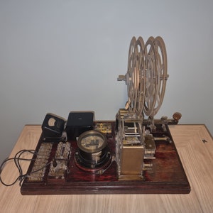 Antique German Telegraph Station by Siemens & Halske, C. 1890 - Etsy