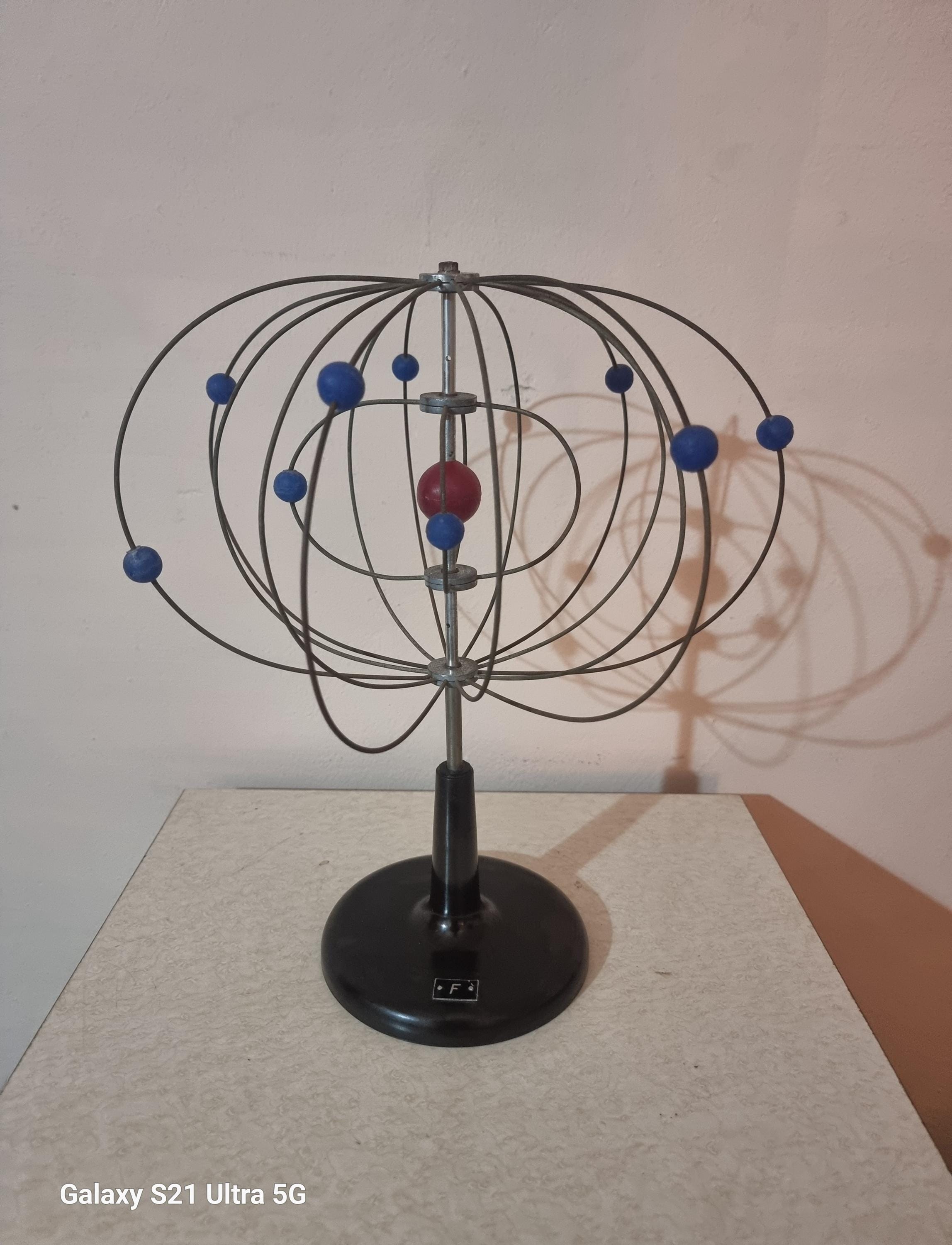 Vintage Atomic Model. Structure of the Atom. Space Age - Etsy