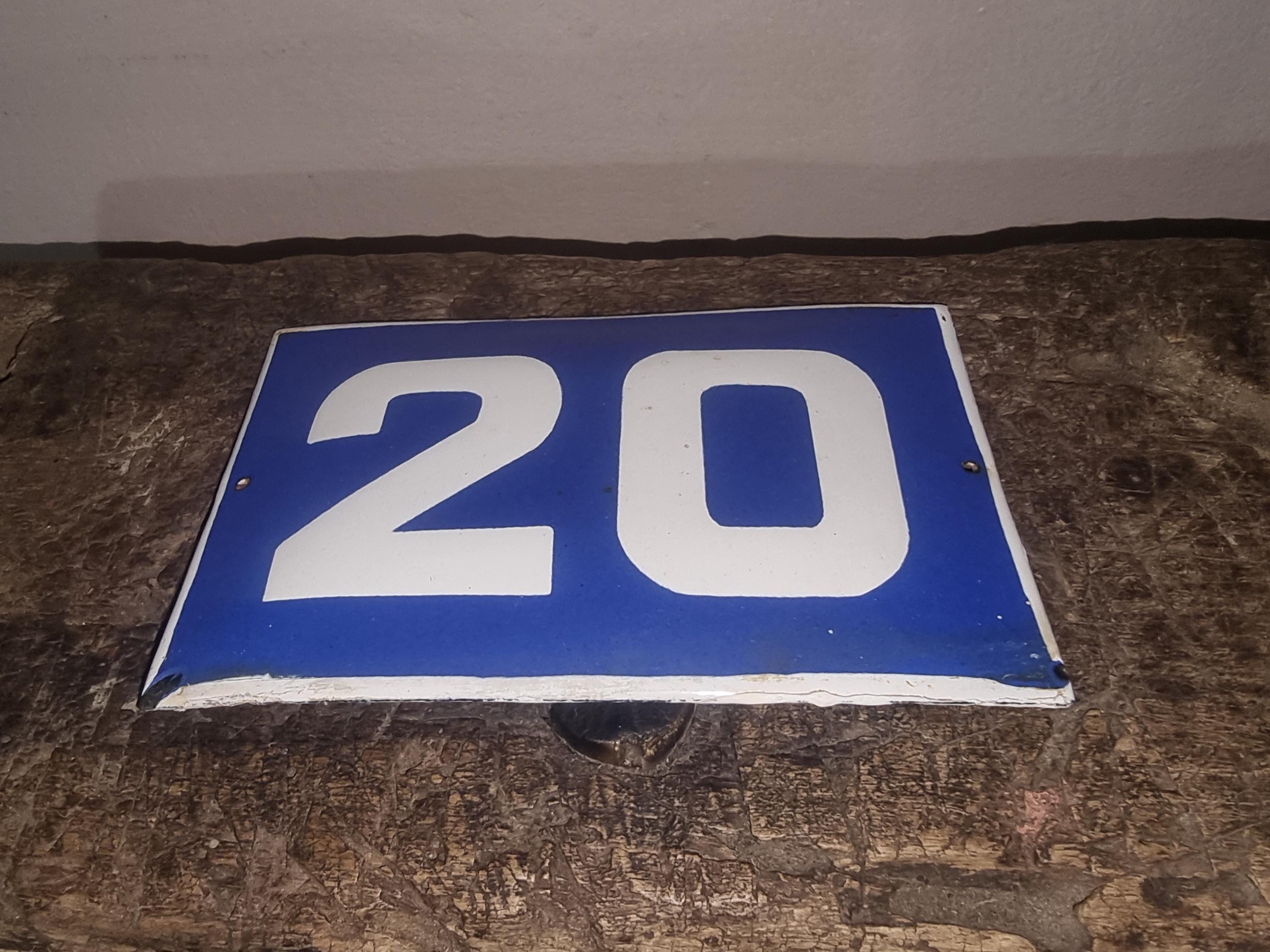 Vintage Enamel Plate. Retro Sign for Door, House, Fence, Interior ...