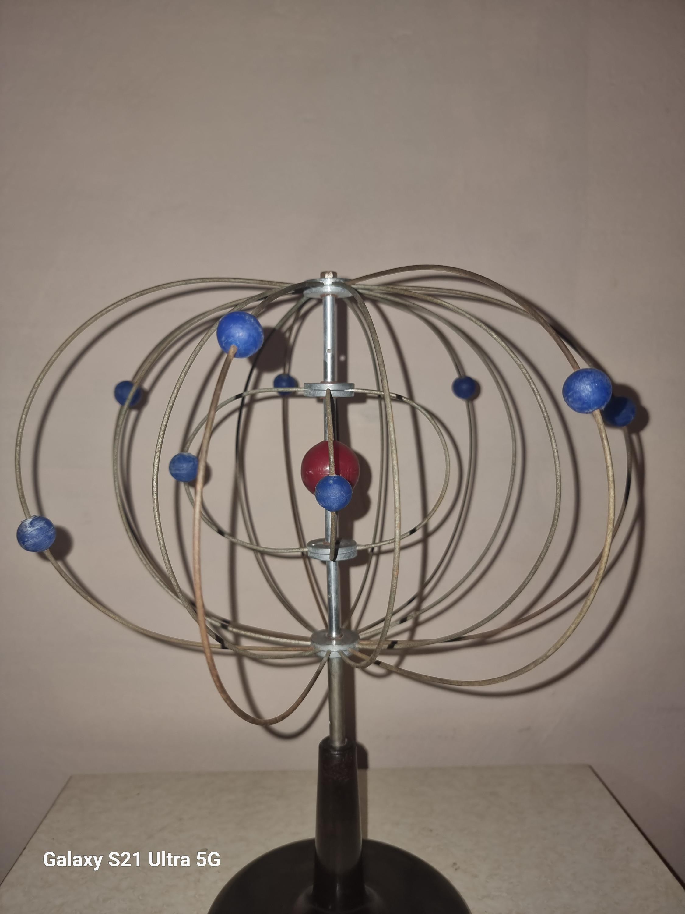 Vintage Atomic Model. Structure of the Atom. Space Age - Etsy