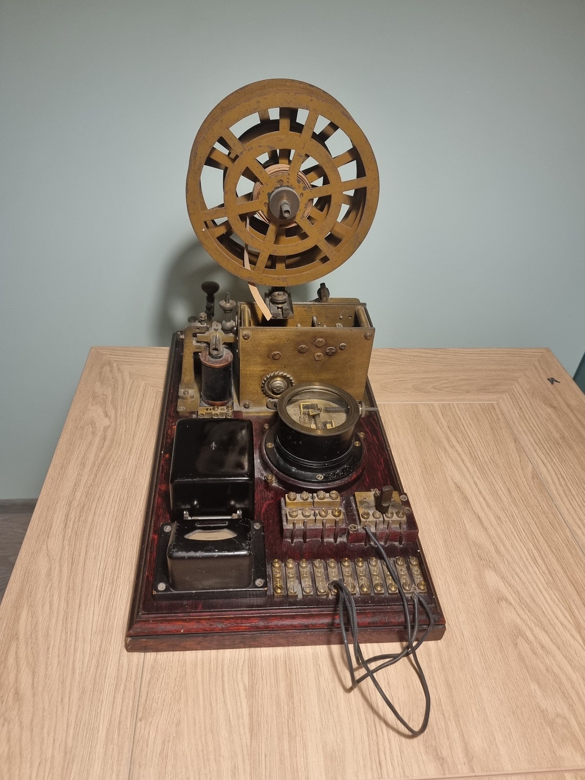 Antique German Telegraph Station by Siemens & Halske, C. 1890 - Etsy