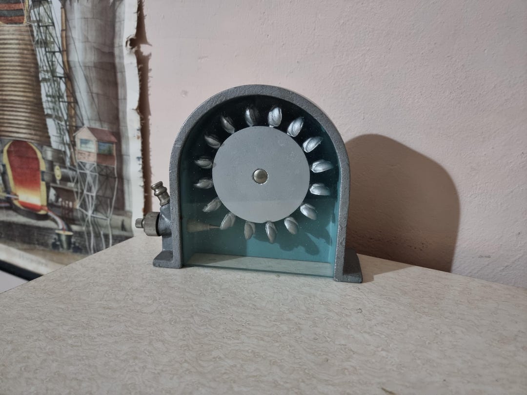 Vintage Apparatus, Physics Device. Thermodynamics. Steam Turbine ...