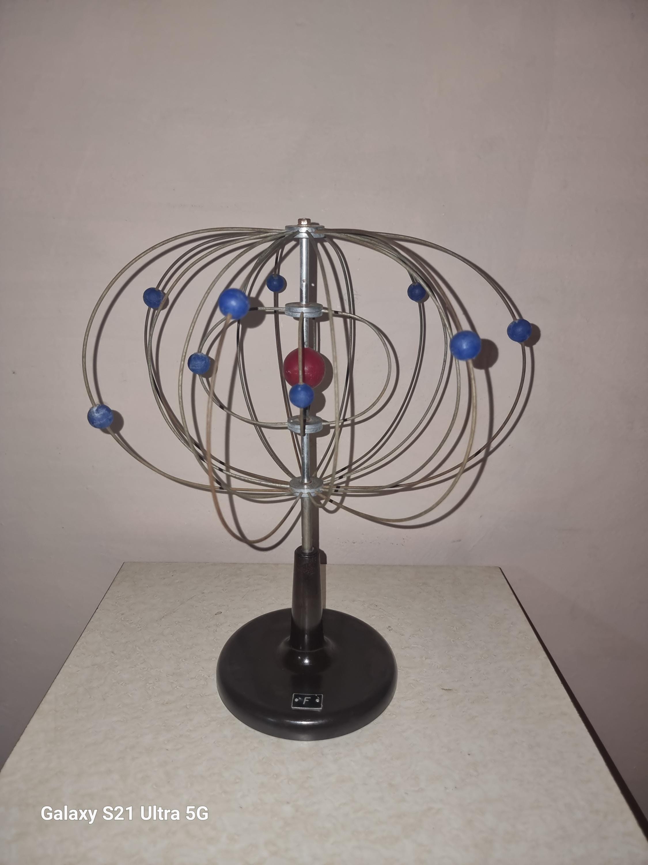 Vintage Atomic Model. Structure of the Atom. Space Age - Etsy