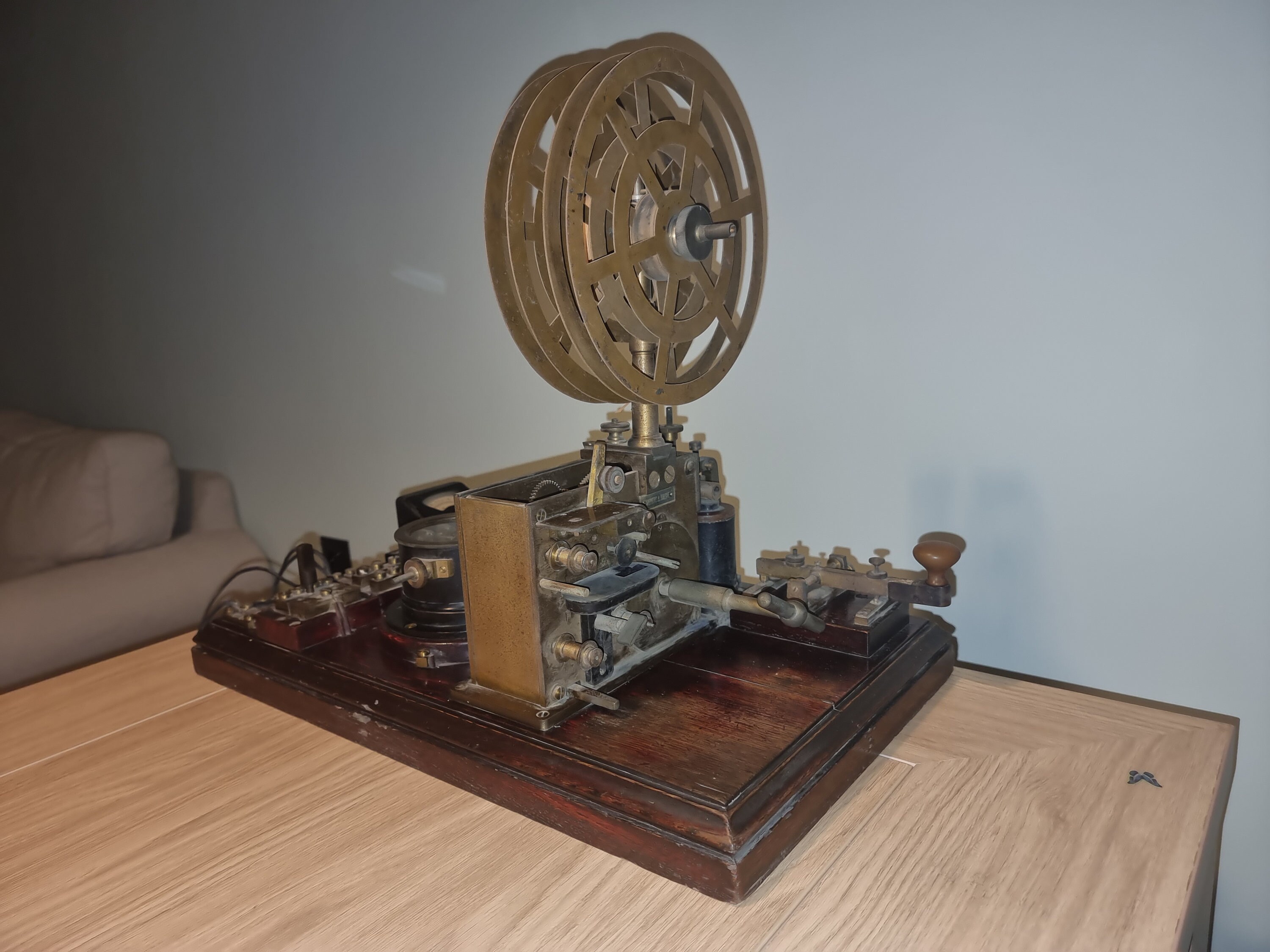 Antique German Telegraph Station by Siemens & Halske, C. 1890 - Etsy