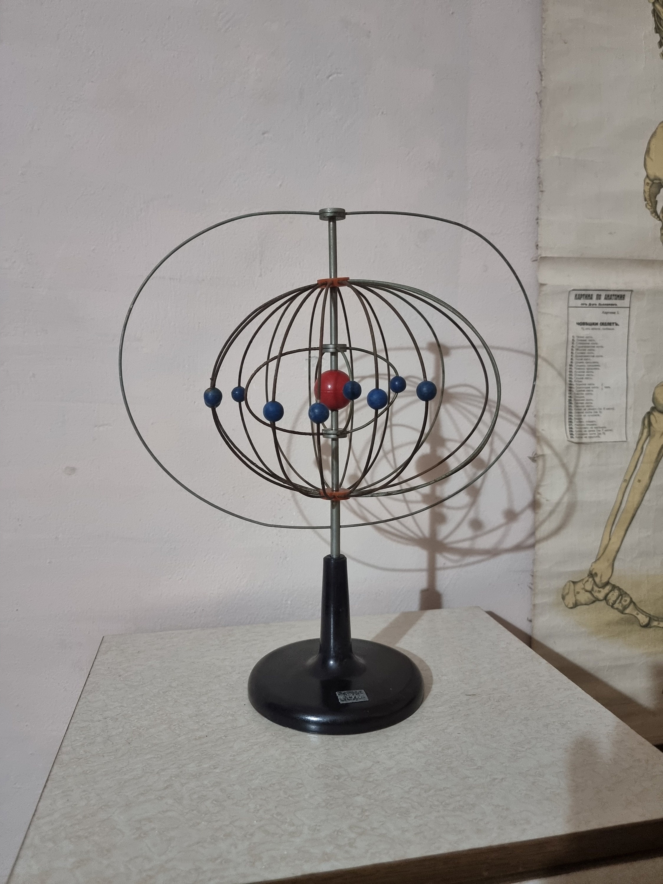 Vintage atomic model Structure of the atom Space Age - Etsy 日本