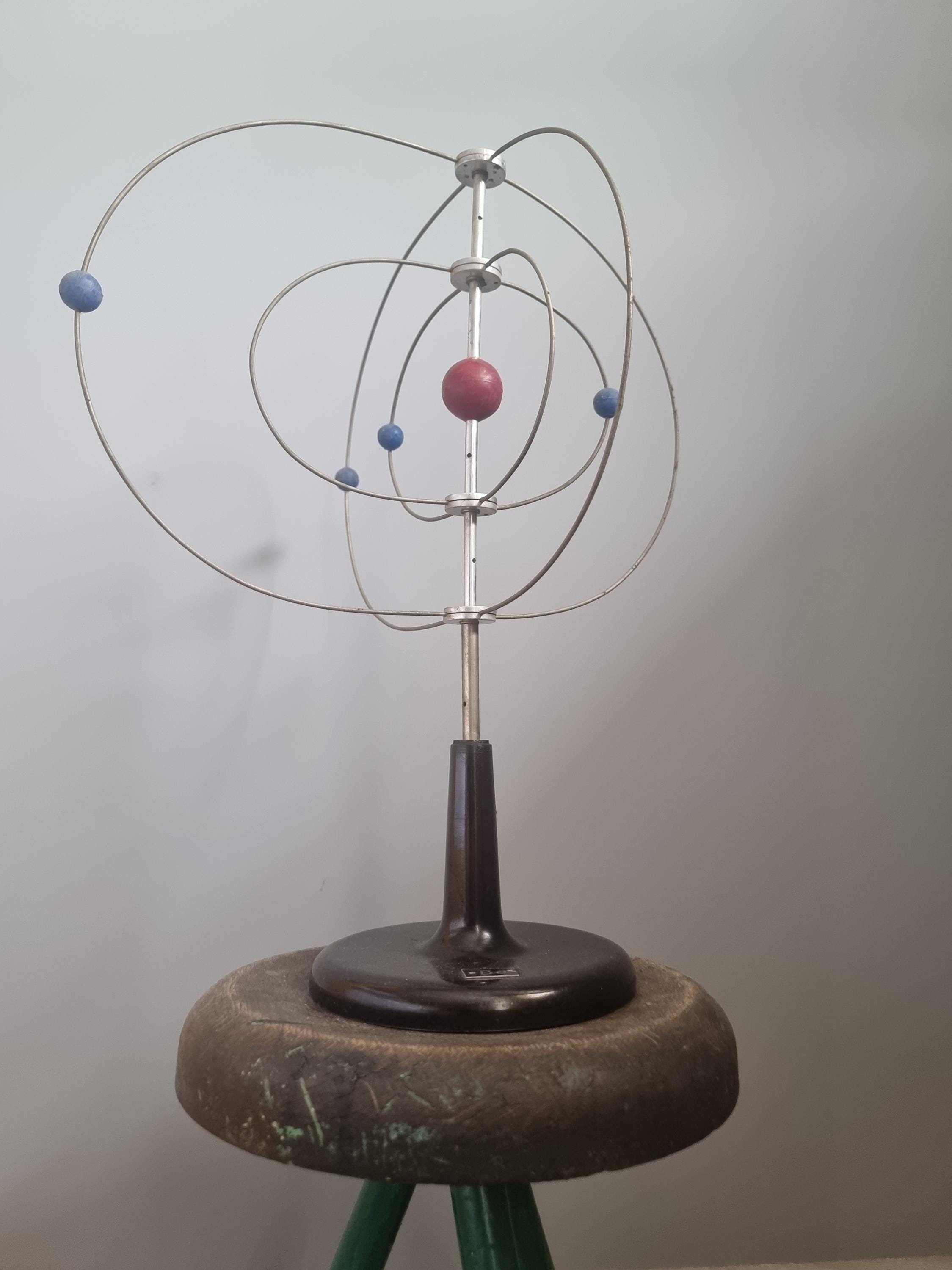 Vintage Atomic Model Structure of the Atom Space Age - Etsy