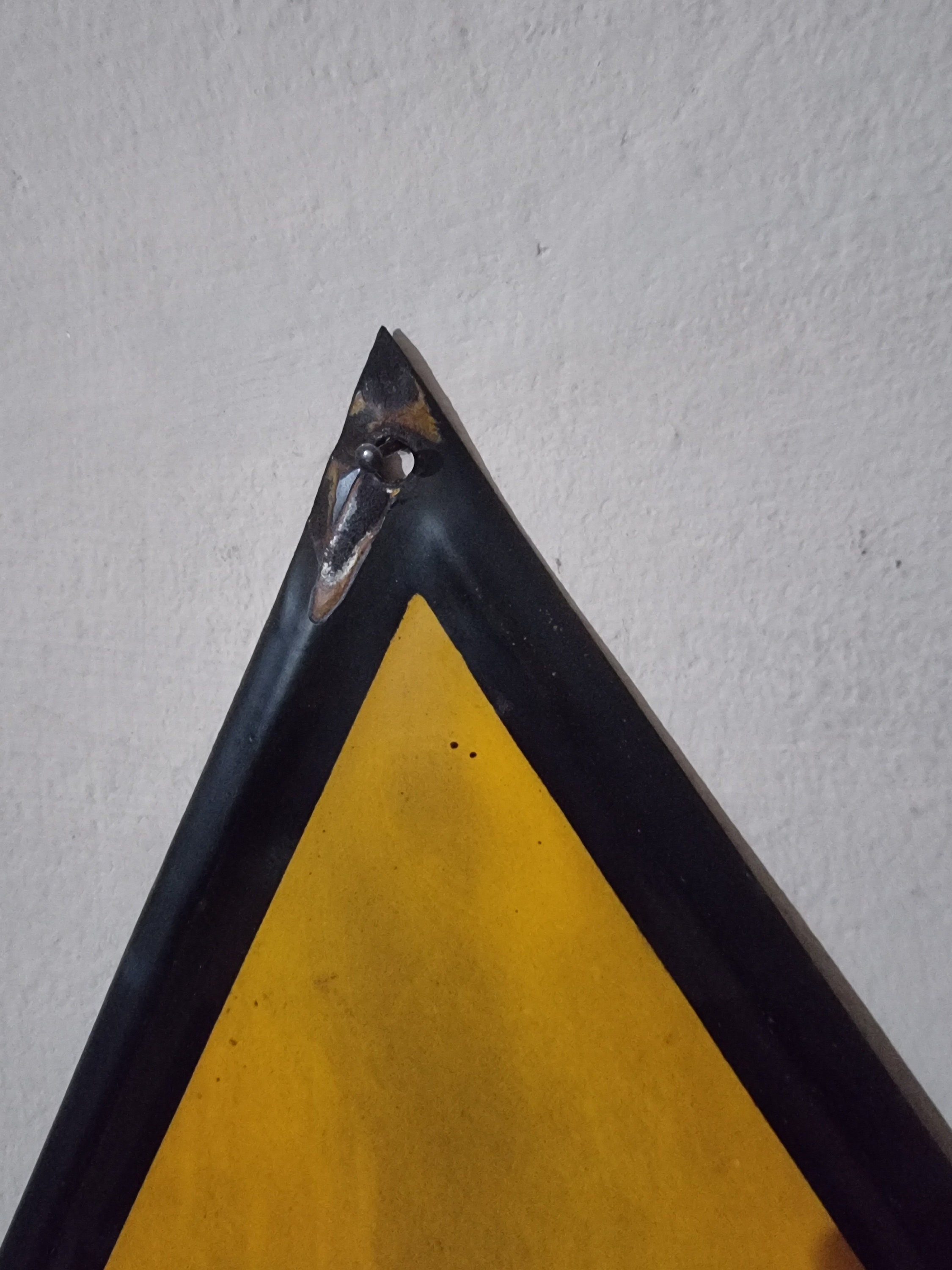 Vintage Metal Enamel Sign - Etsy