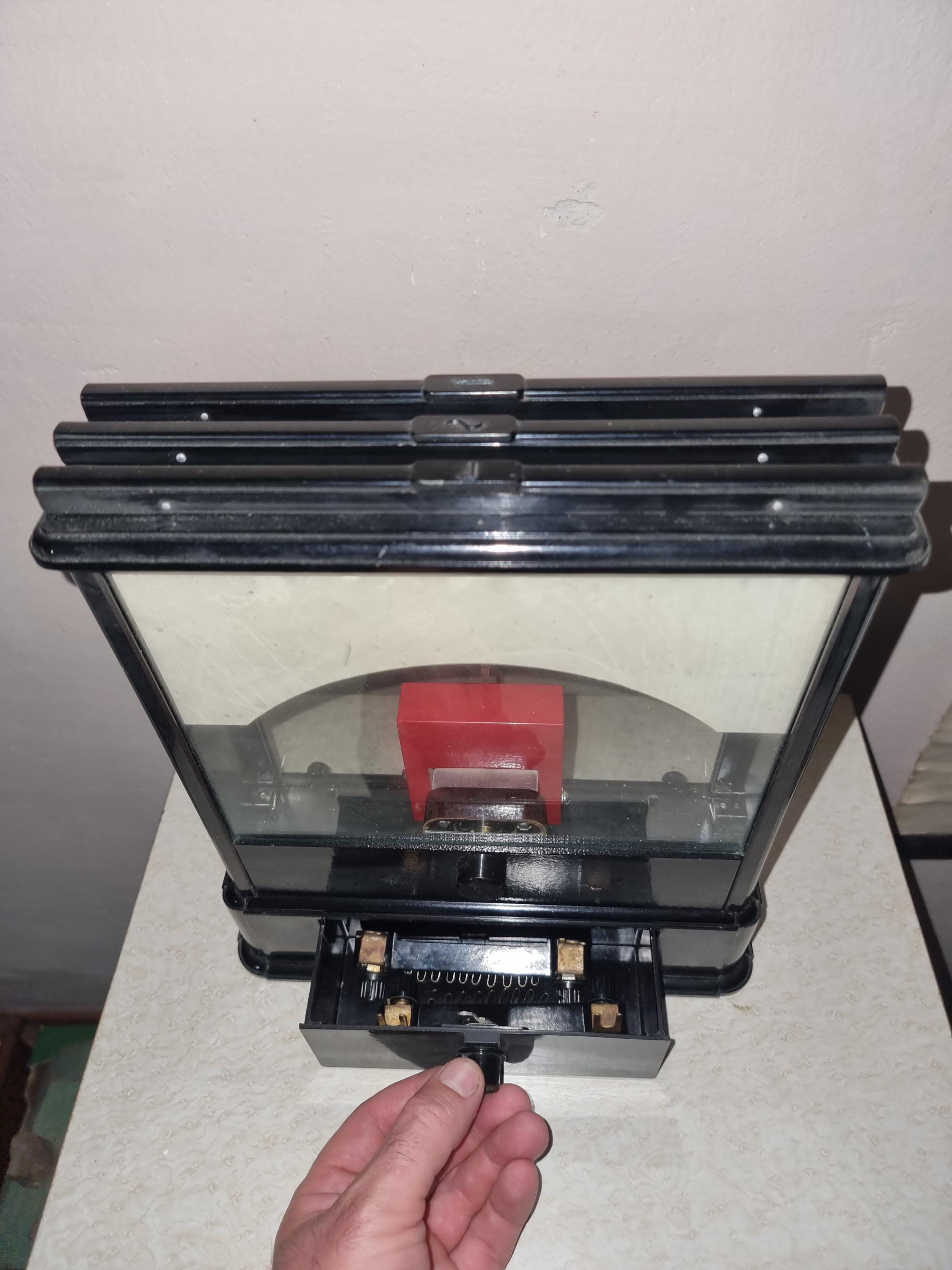 1971 Ammeter, Bakelite Unit, Classroom Model, Industrial Style, Man ...