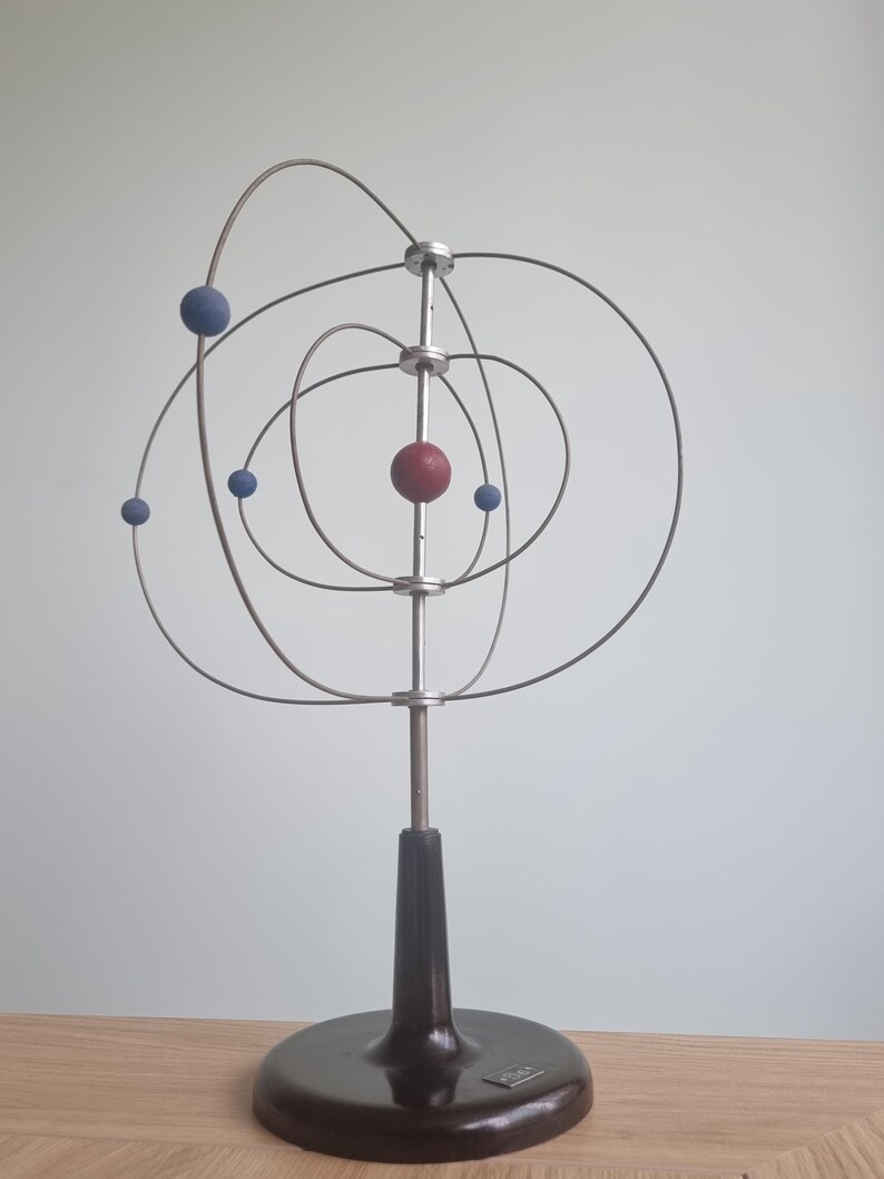 Vintage Atomic Model Structure of the Atom Space Age - Etsy