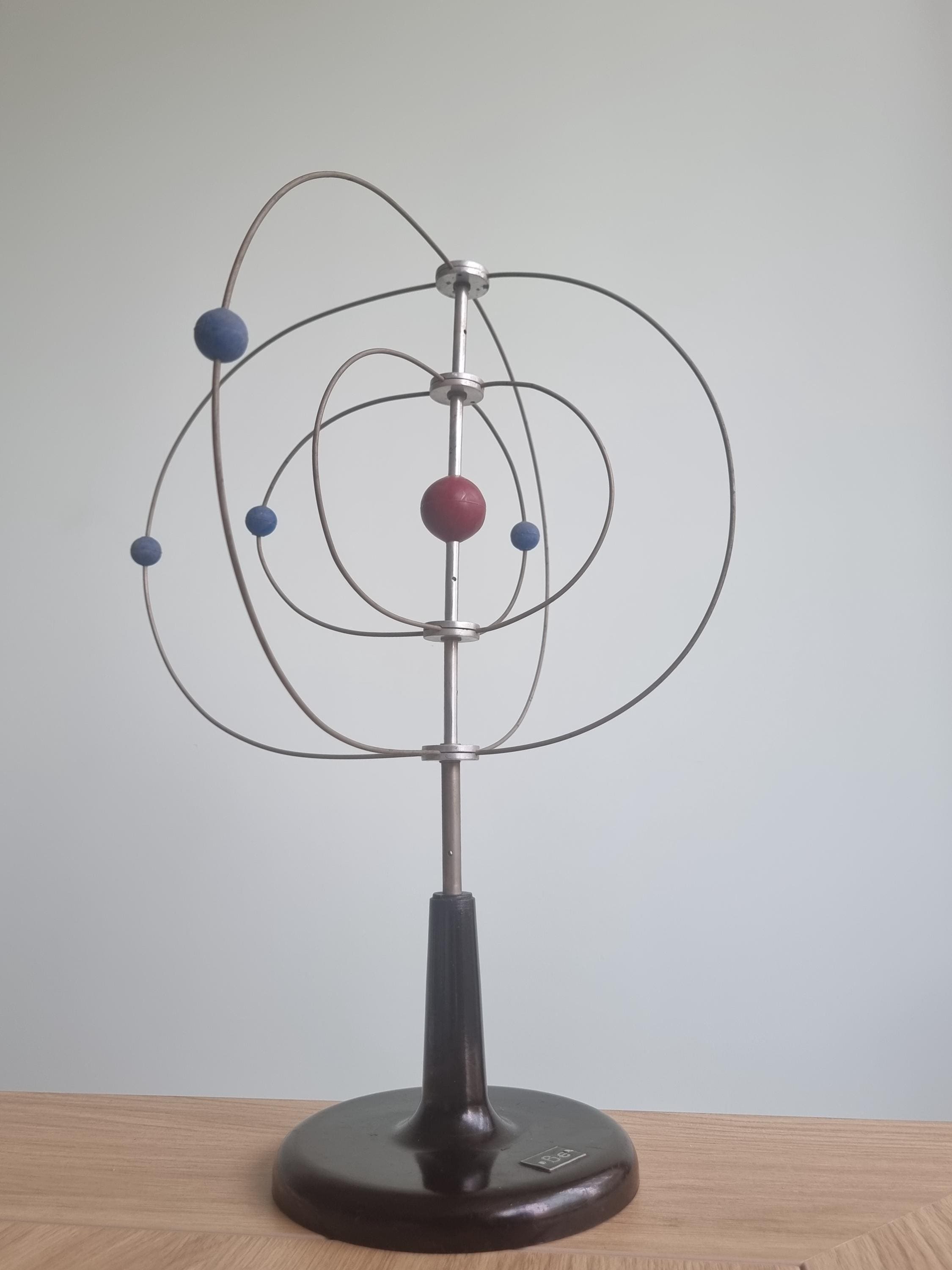 Vintage Atomic Model Structure of the Atom Space Age - Etsy