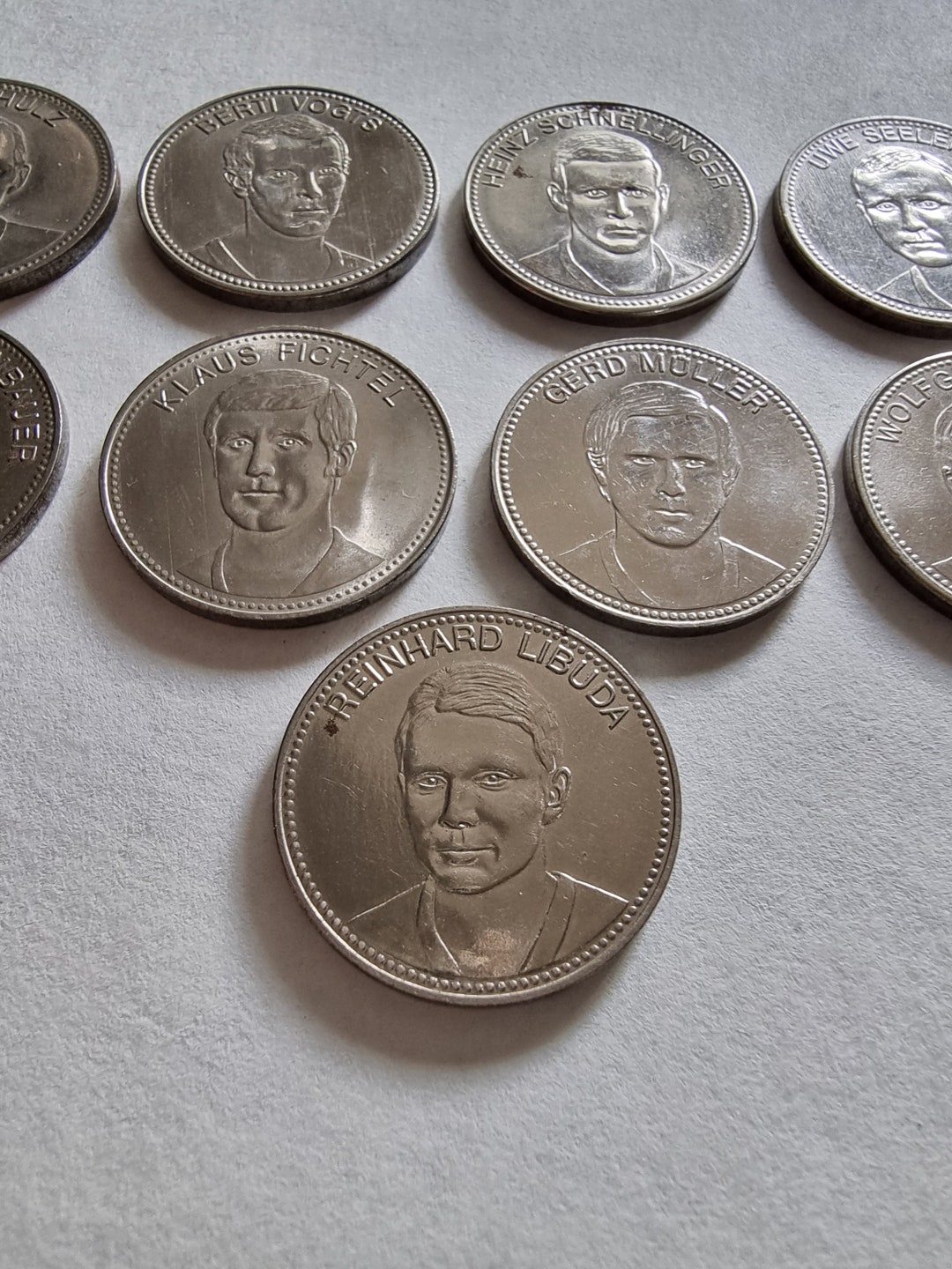 Vintage SHELL Tokens.football. Mexico 70 - Etsy