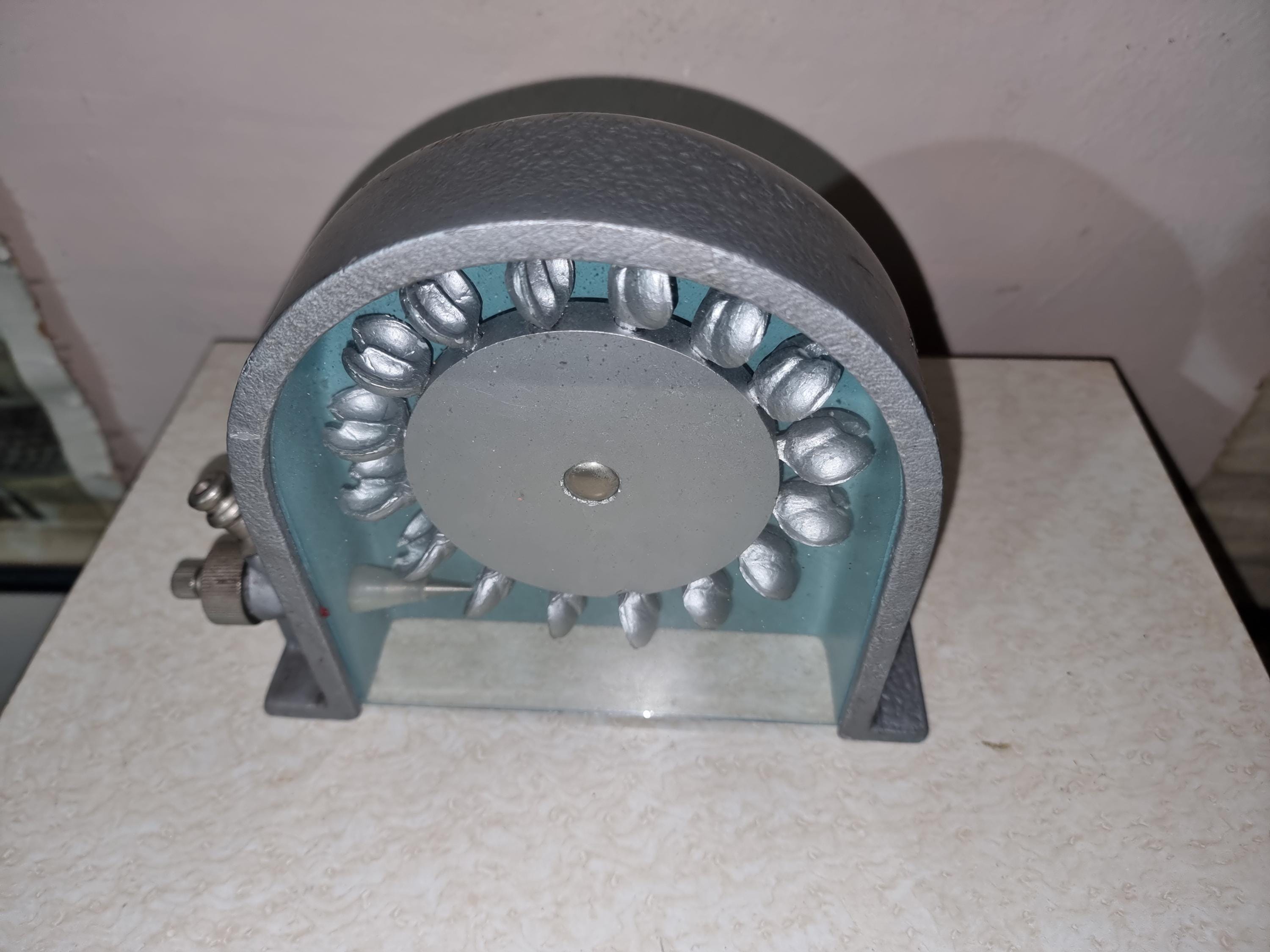 Vintage Apparatus, Physics Device. Thermodynamics. Steam Turbine ...