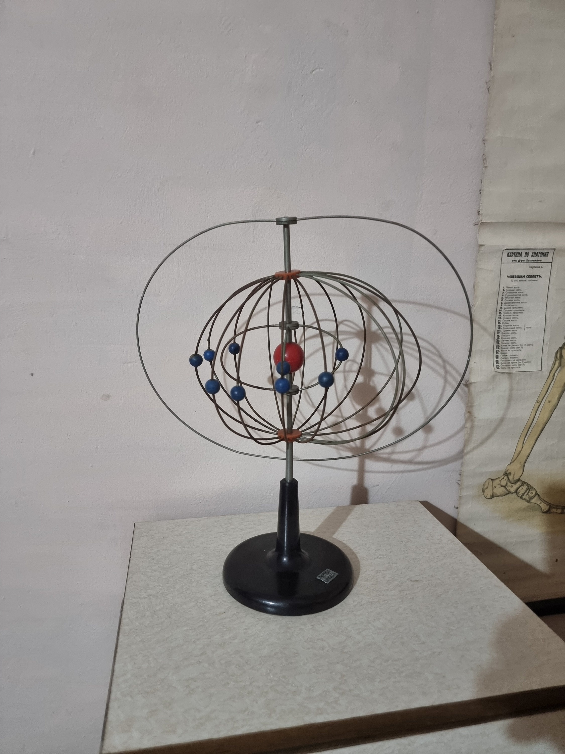 Vintage atomic model Structure of the atom Space Age - Etsy 日本